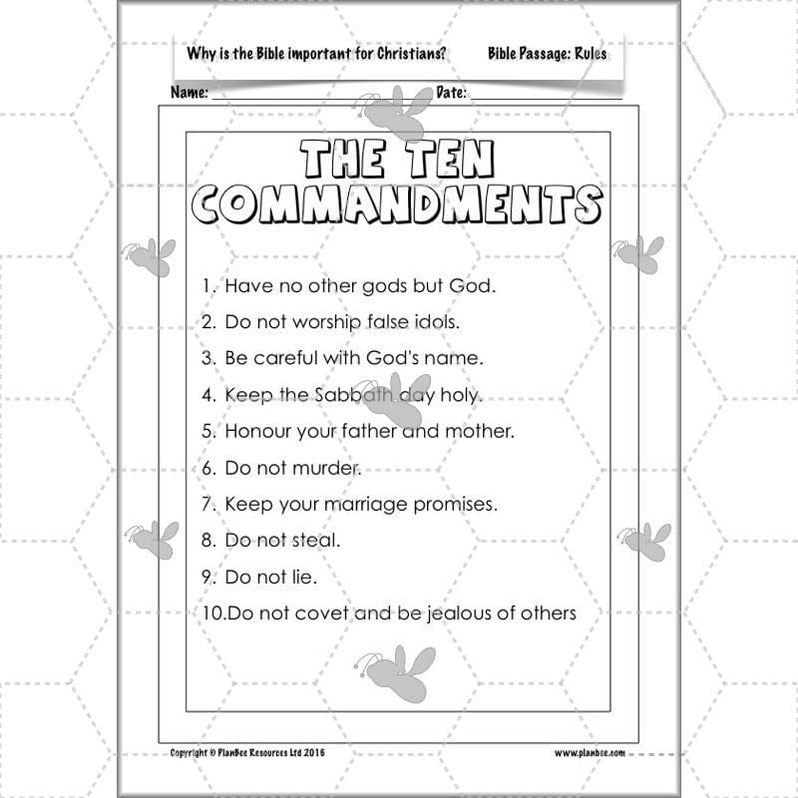What is the Christian Bible? Year 3 KS1 PlanBee RE Lessons