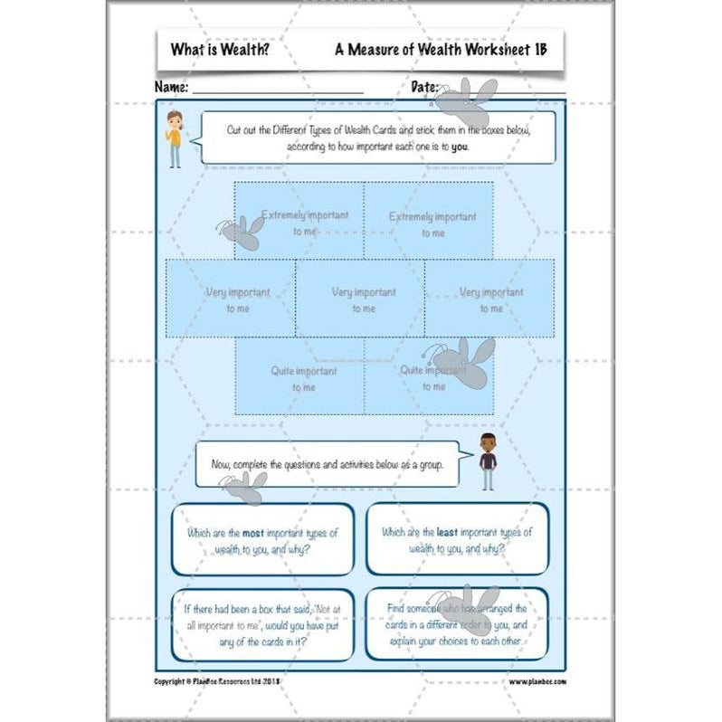 What Is Wealth Ks2 Esr Lessons By Planbee