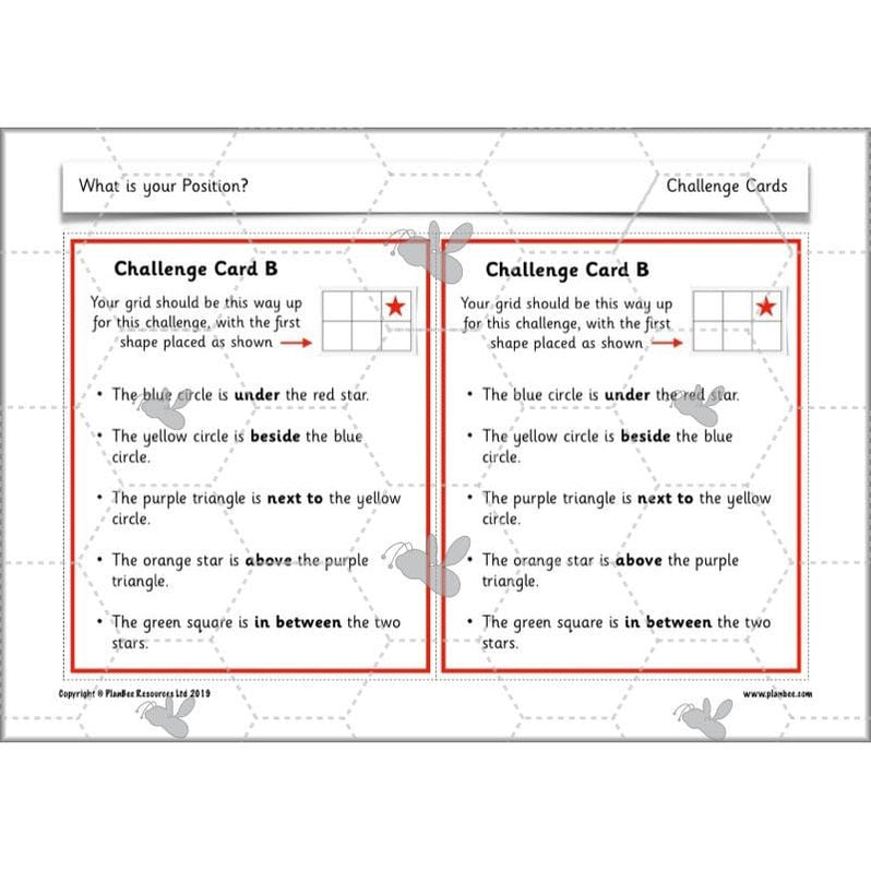 Positional language and Directional Language KS1 by PlanBee