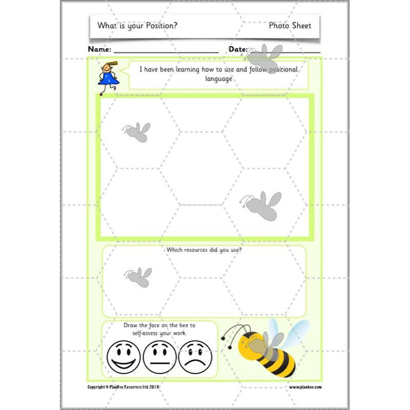 Positional language and Directional Language KS1 by PlanBee