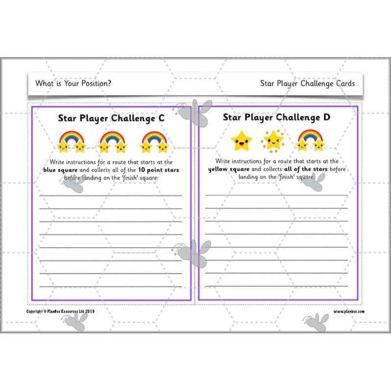 Positional language and Directional Language KS1 by PlanBee