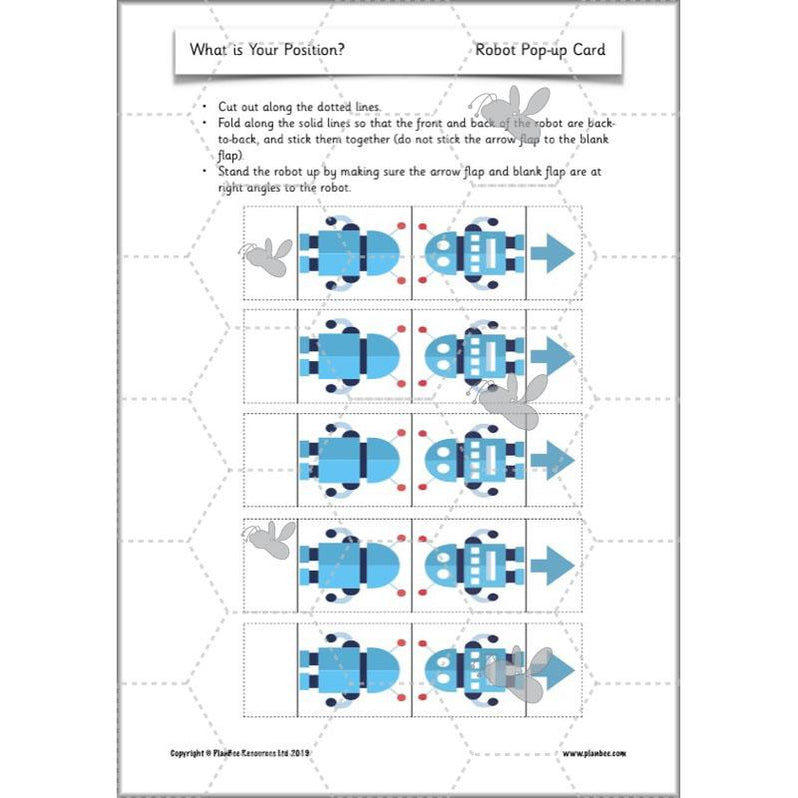 Positional language and Directional Language KS1 by PlanBee
