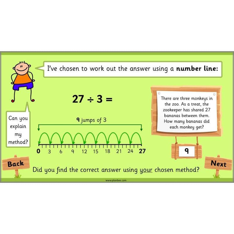 What's the answer? Year 2 word problems lessons by PlanBee