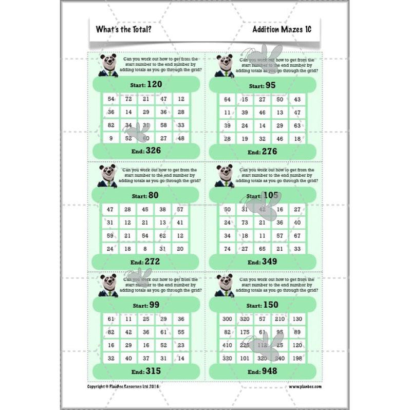 What's the Total Year 5 Maths Lesson Pack by PlanBee