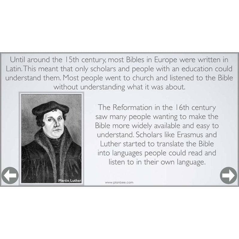 Where did the Christian Bible come from? KS2 RE by PlanBee