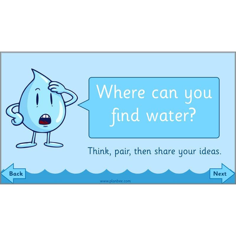 Where is Water KS1 ESR Lessons by PlanBee