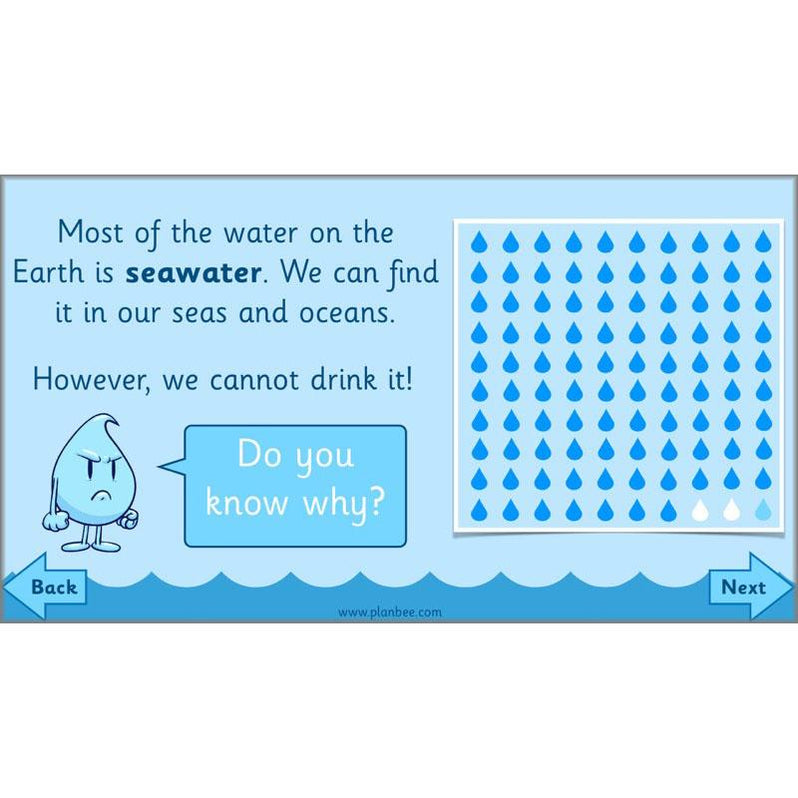 Where is Water KS1 ESR Lessons by PlanBee