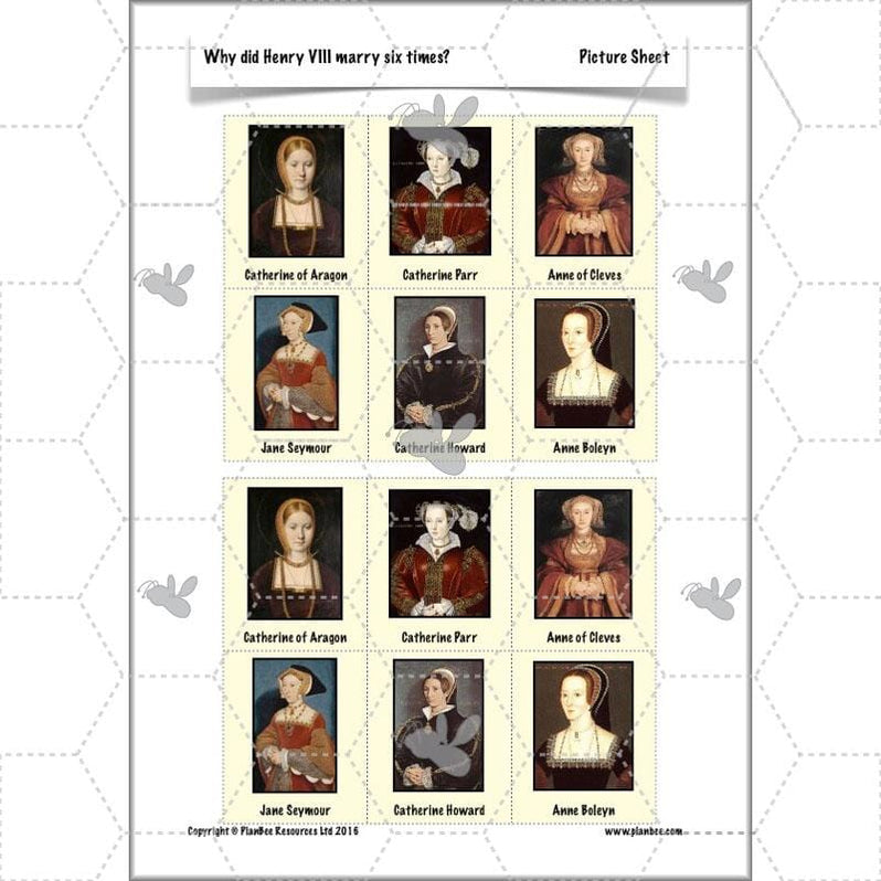Henry VIII KS2 History Lesson Plan Pack for Year 3 & Year 4 — PlanBee
