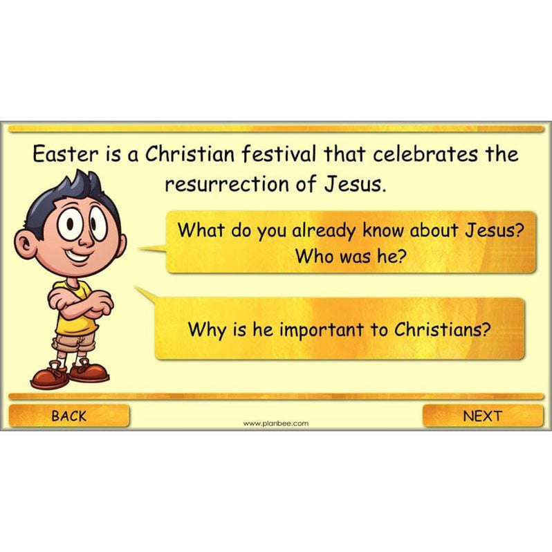 Why is Easter important? KS2 Year 4 RE Lesson by PlanBee