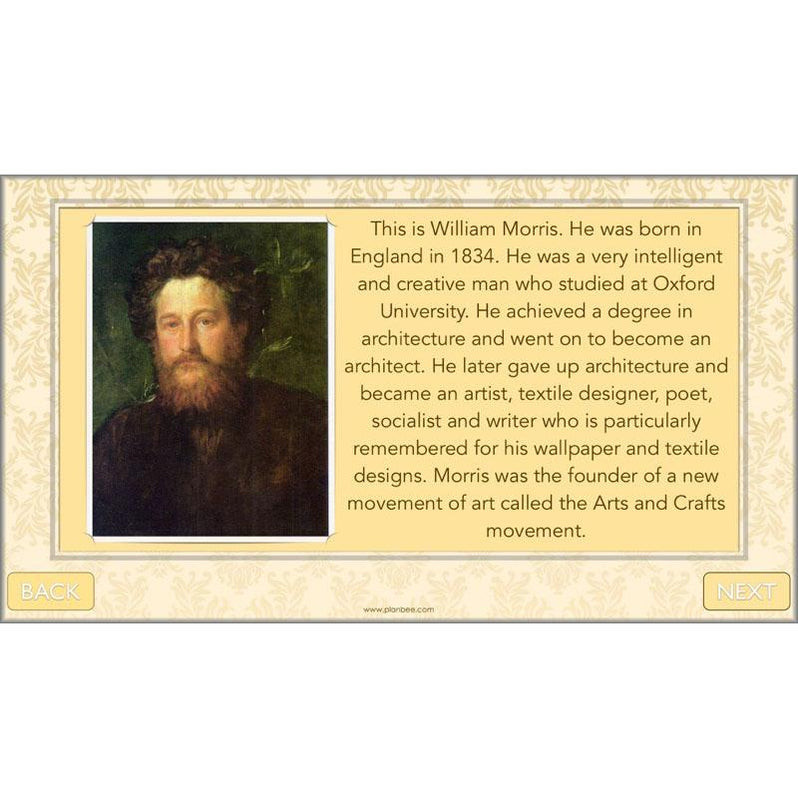 William Morris KS2 Art Lesson Plan Packs for Year 3 & Year 4 — PlanBee