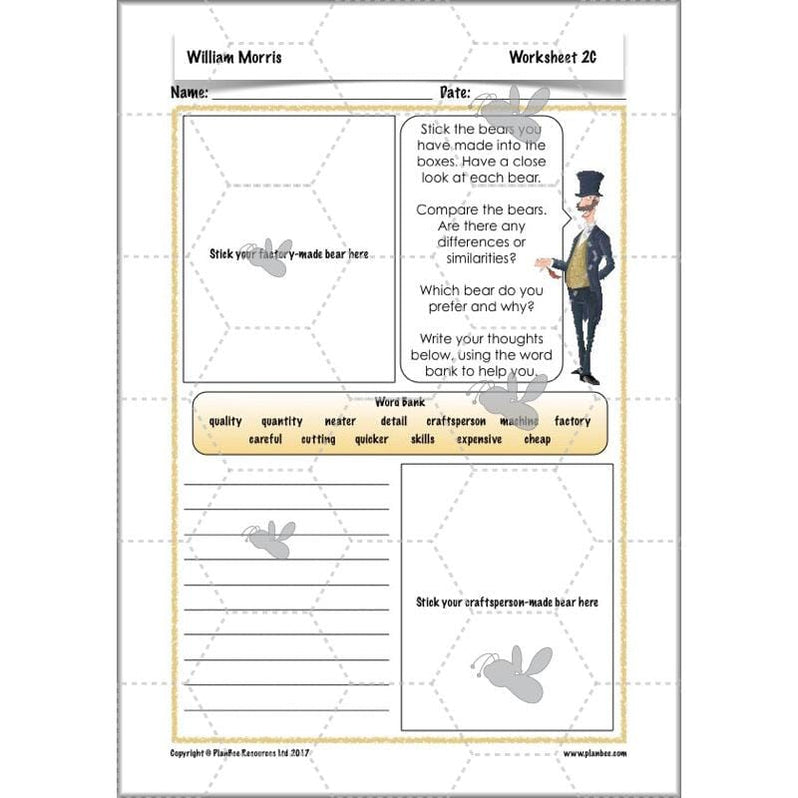 William Morris KS2 Art Lesson Plan Packs for Year 3 & Year 4 — PlanBee