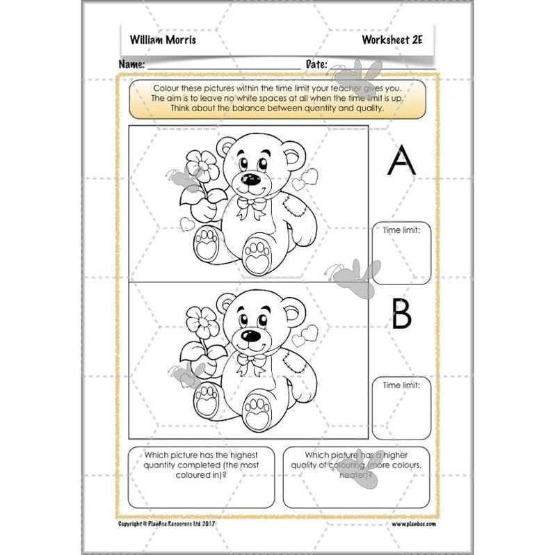 William Morris KS2 Art Lesson Plan Packs for Year 3 & Year 4 — PlanBee