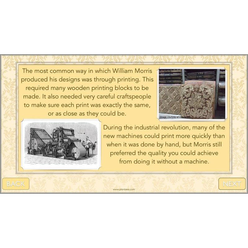 William Morris KS2 Art Lesson Plan Packs for Year 3 & Year 4 — PlanBee