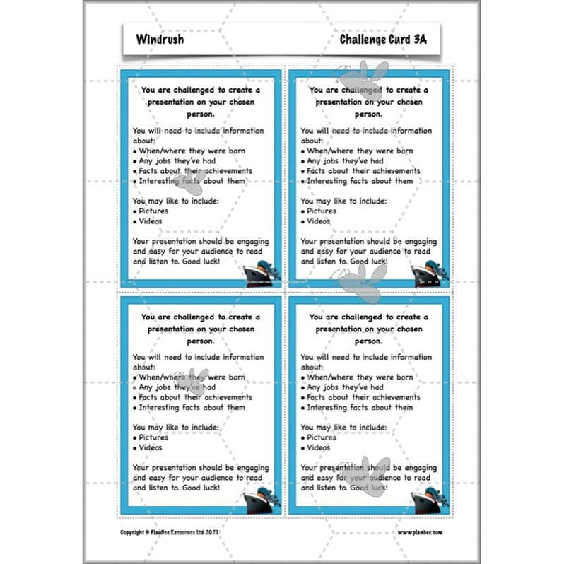Windrush KS2 History Lessons and Activities by PlanBee