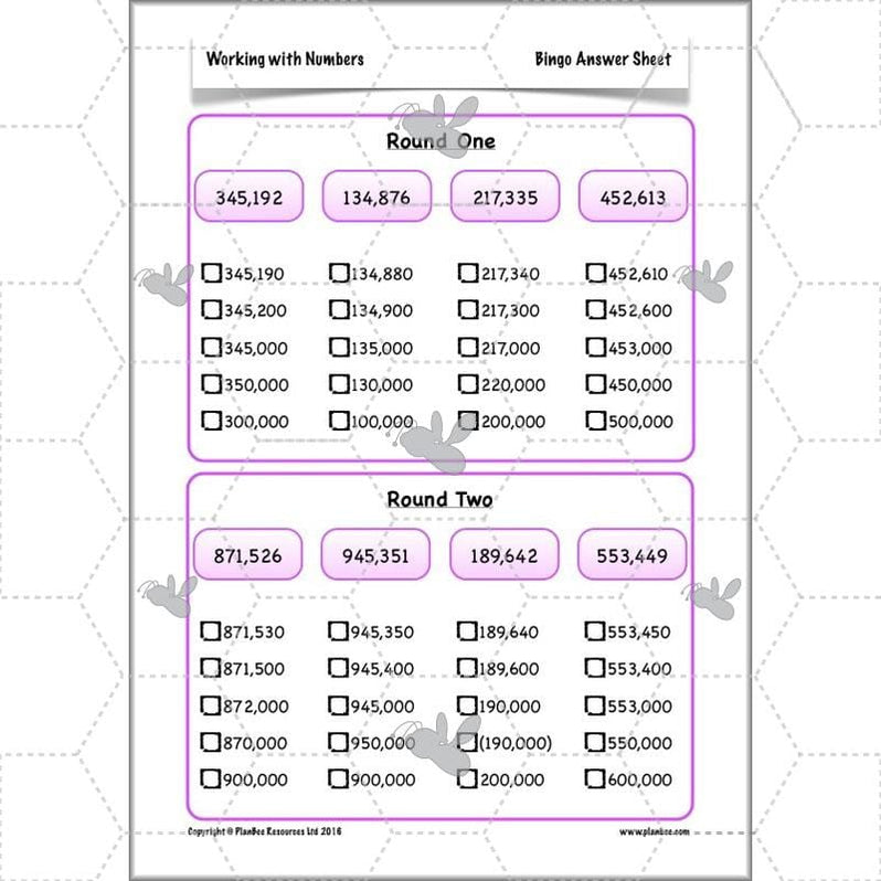 Working with Numbers Year 6 Maths Lessons by PlanBee.