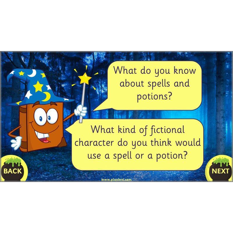 Magic Spell Writing KS1 Year 1 English by PlanBee