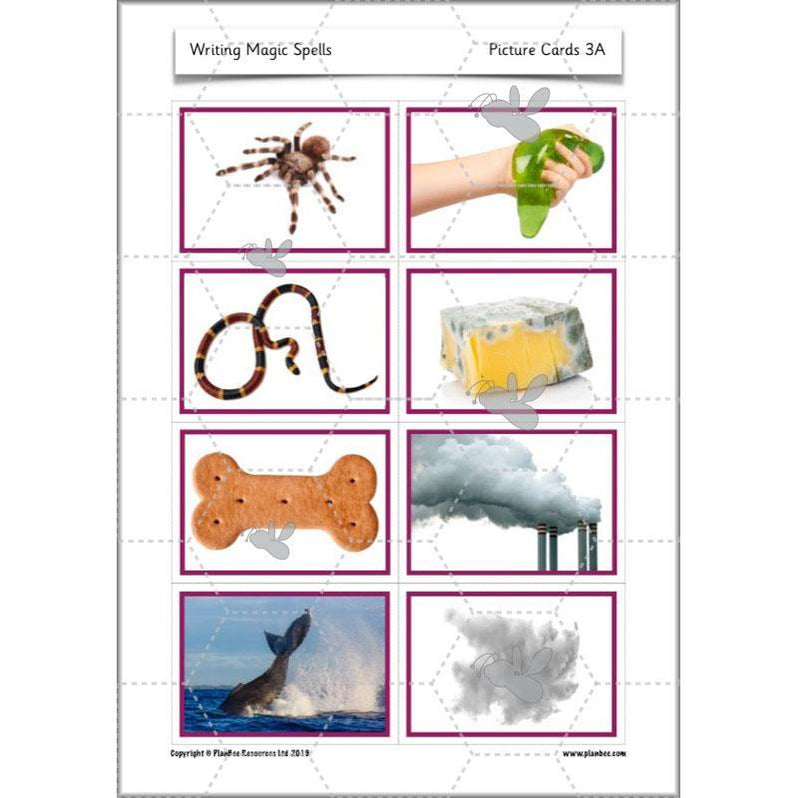 Magic Spell Writing KS1 Year 1 English by PlanBee