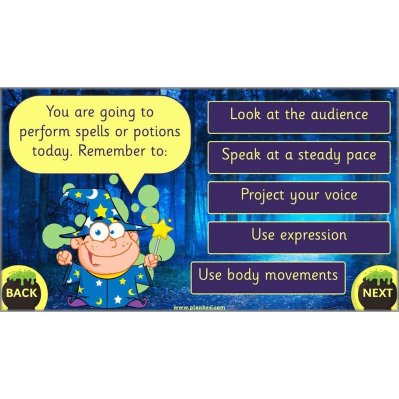 Magic Spell Writing KS1 Year 1 English by PlanBee