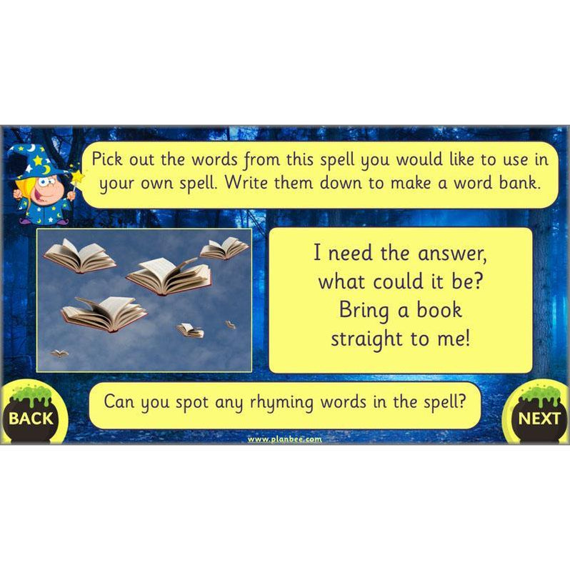 Magic Spell Writing KS1 Year 1 English by PlanBee
