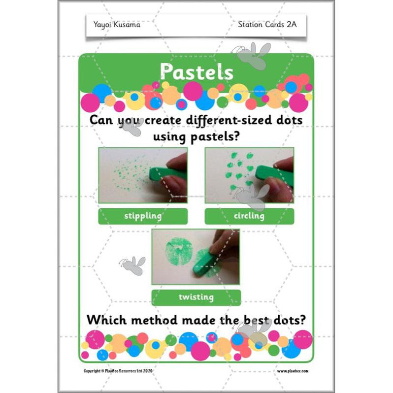 Yayoi Kusama KS1 Famous Artists Lesson Pack by PlanBee