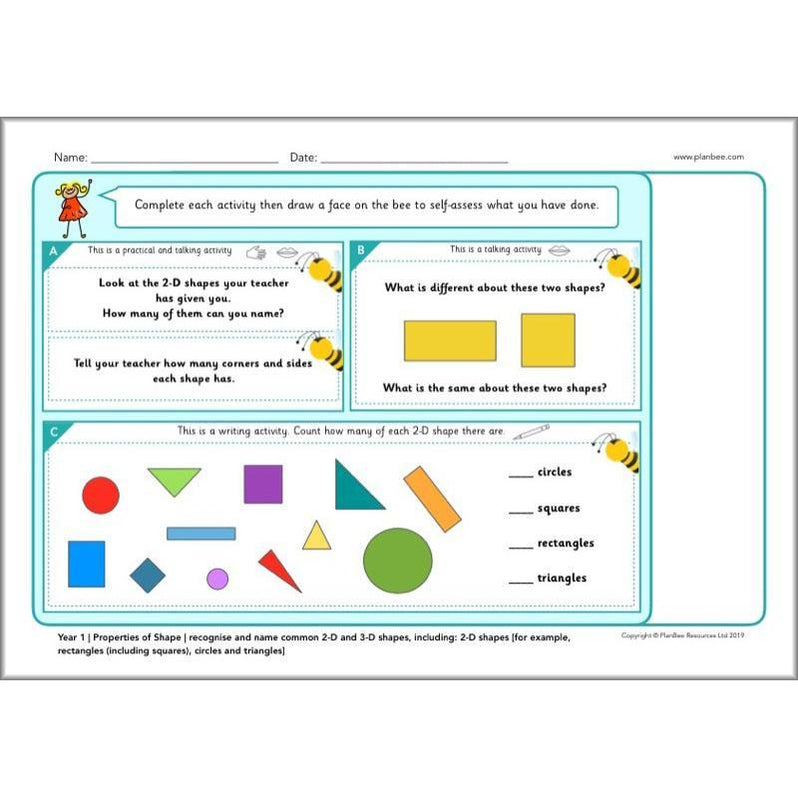 Year 1 Maths Assessments Primary Maths Resources by PlanBee