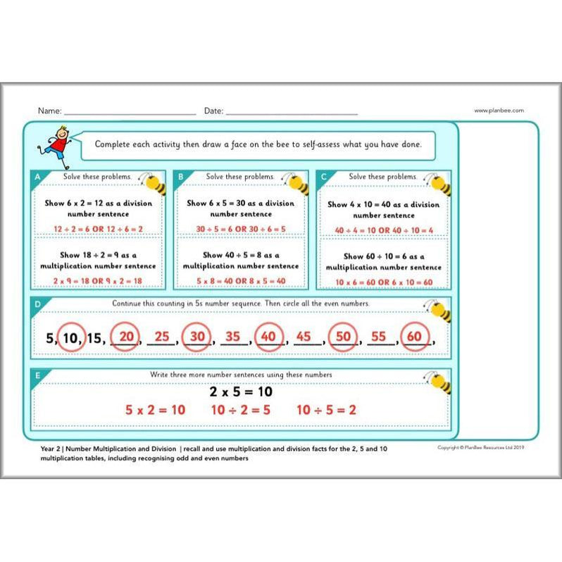 Year 2 Maths Assessments | PlanBee Primary Maths Resources