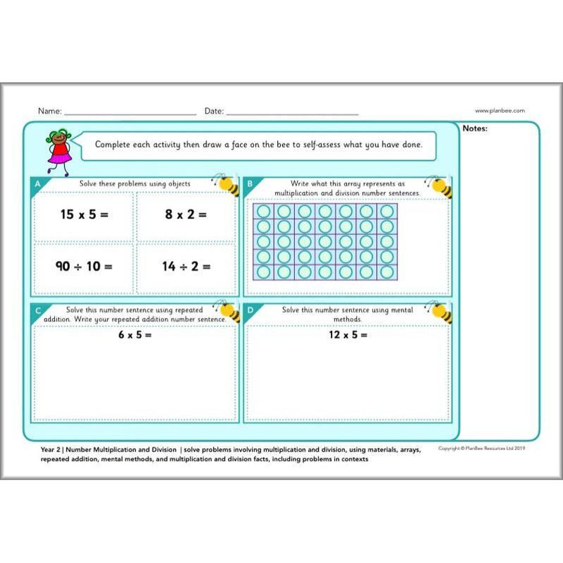 Year 2 Maths Assessments | PlanBee Primary Maths Resources