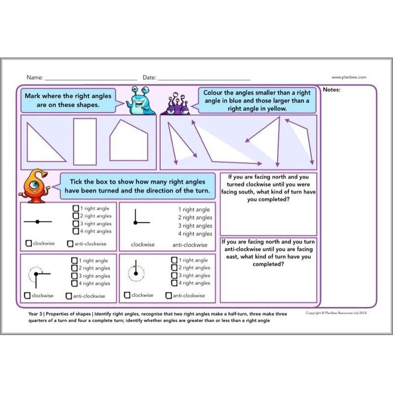 Year 3 Maths Assessment Pack | New Curriculum — PlanBee