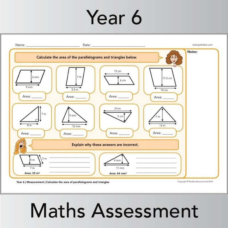 Year 6 Maths Assessment Pack | New Curriculum — PlanBee